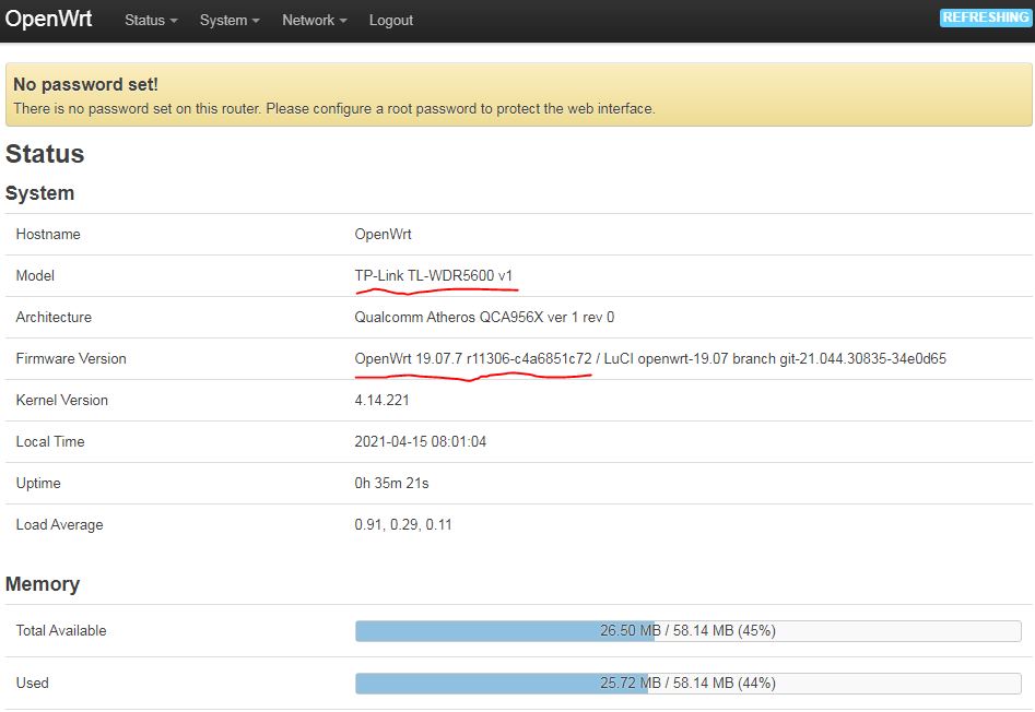 自编译Tl-wdr5600-v1的OpenWrt固件 - 路由智态